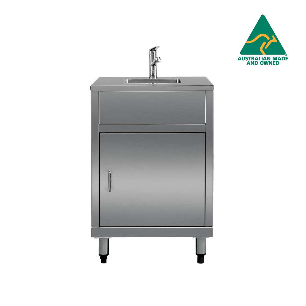 Stainless Steel Sink Module With Door Cabinet - Cronina Alfresco